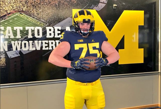 Zach Carpenter Is Going To Be A Good Center For The Michigan Wolverines ...