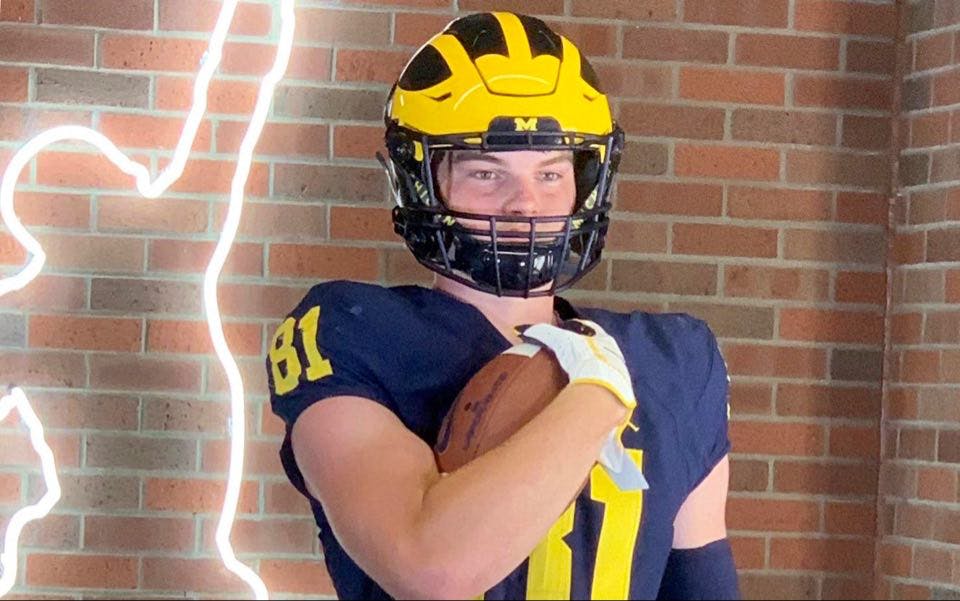 Louis Hansen Verbally Committed To The Michigan Wolverines Football ...