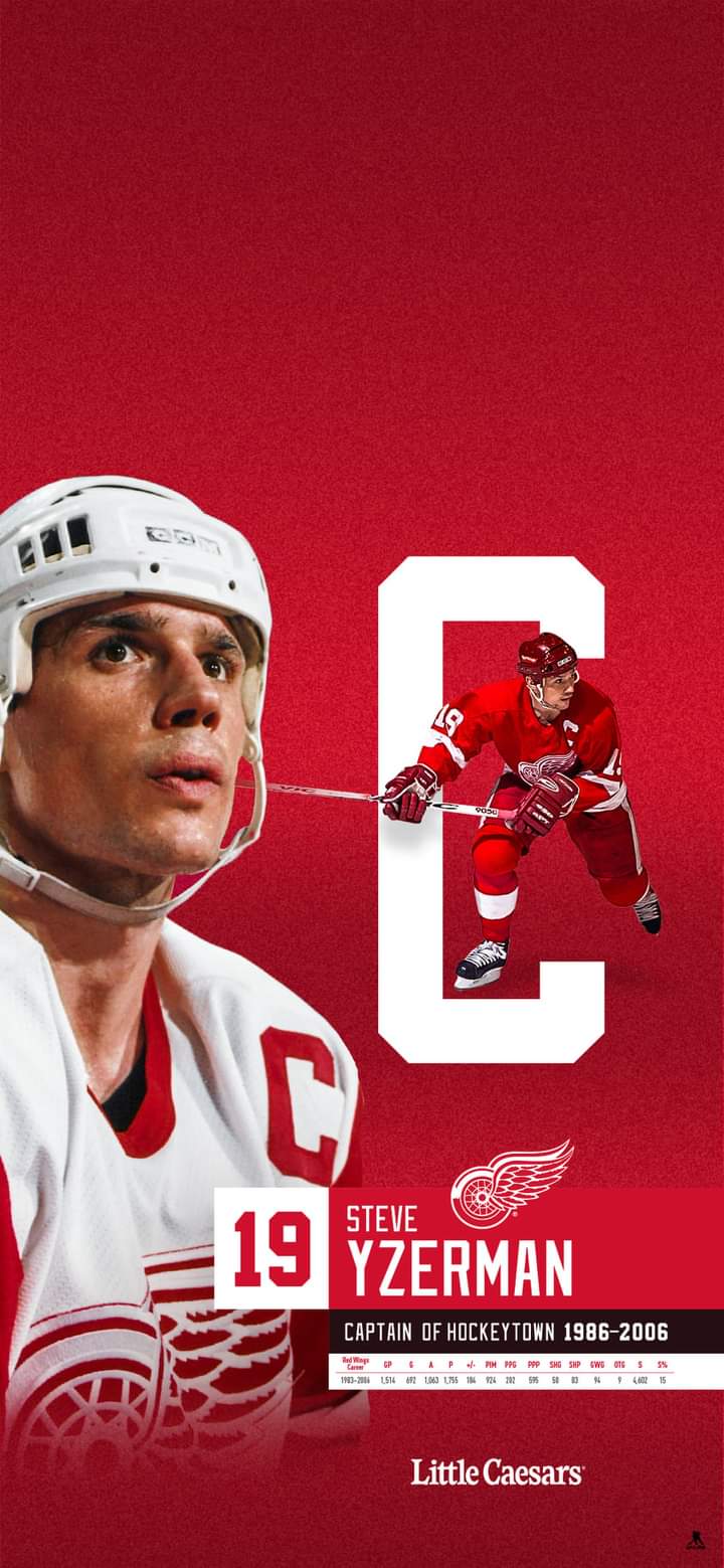 Detroit Red Wings Hockey Team Executive VP & GM Steve Yzerman Is ...