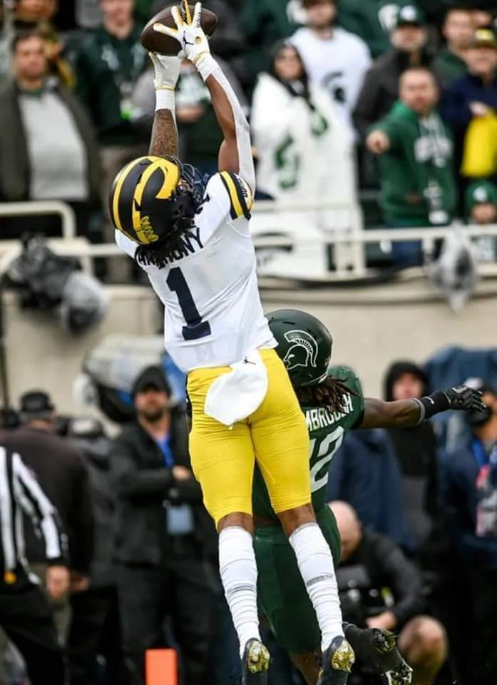 Andrel Anthony Solid Performance Against The Michigan State Spartans In ...