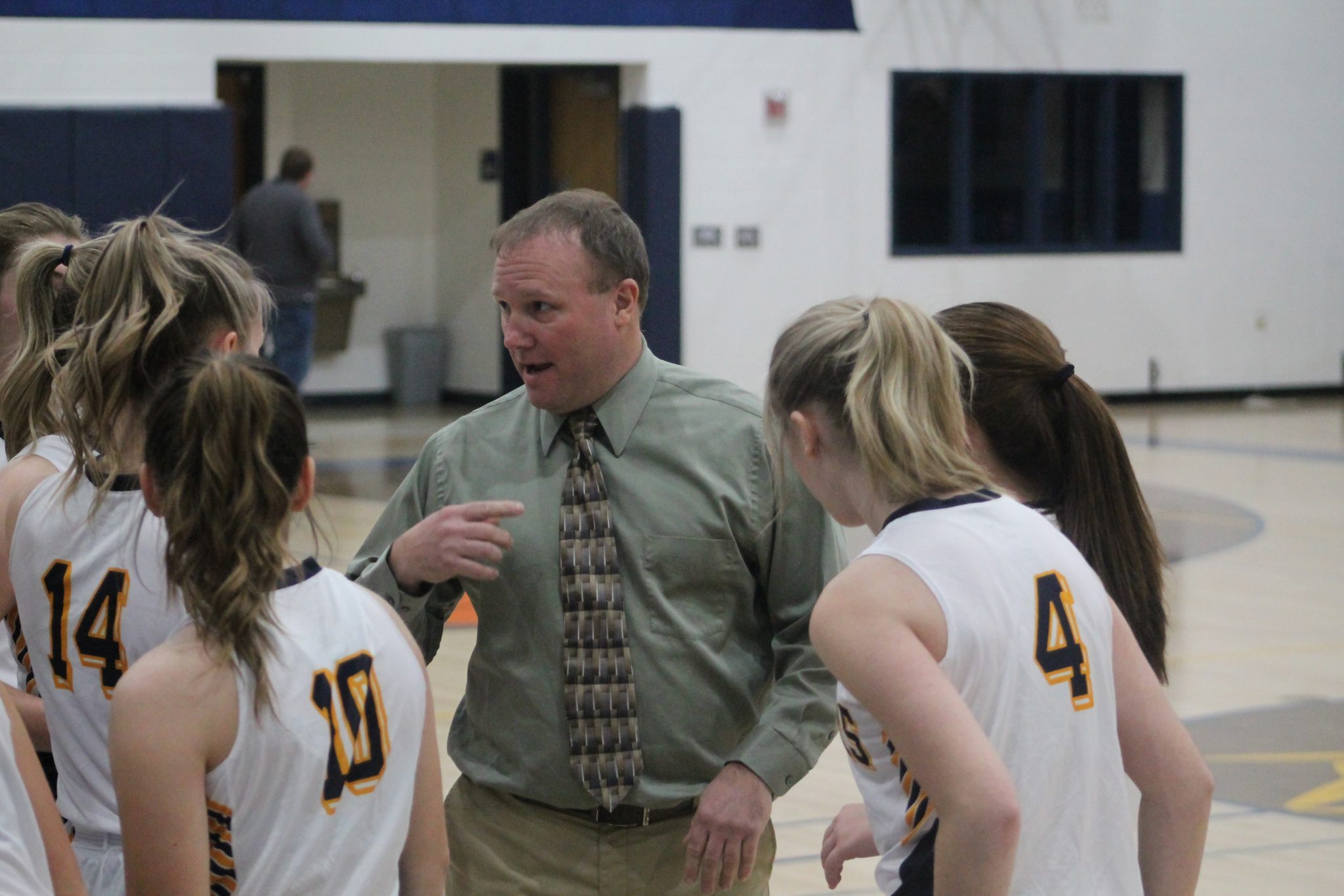 Chad Knoblock Does A Good Job As Head Coach For The North Huron ...