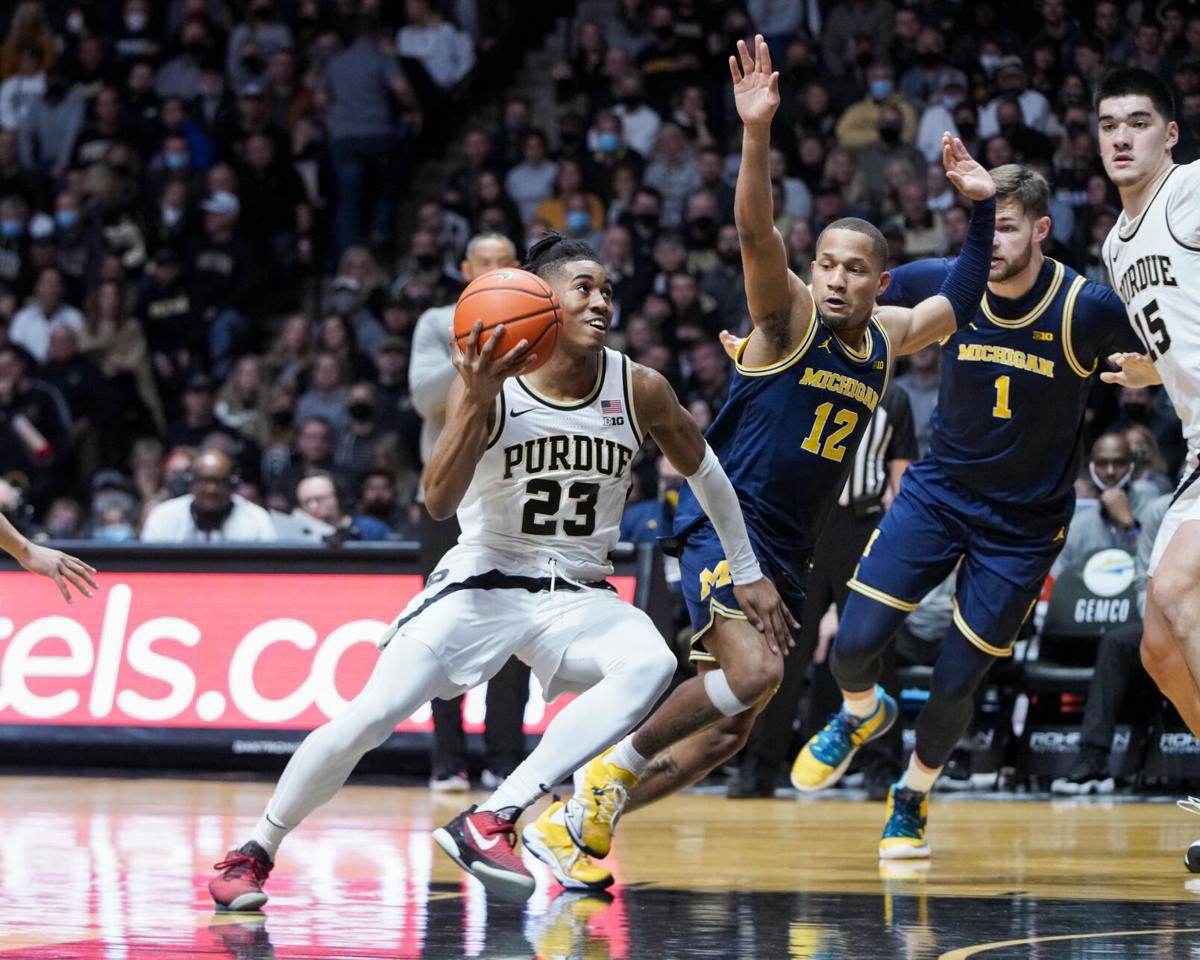 Jaden Ivey Guide The Purdue Boilermakers Basketball Team To A Victory ...