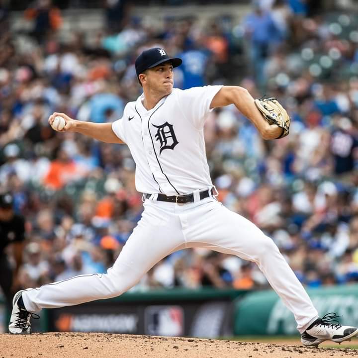 Beau Brieske 1st MLB Win On The Mound For The 2022 Detroit Tigers ⚾ ...