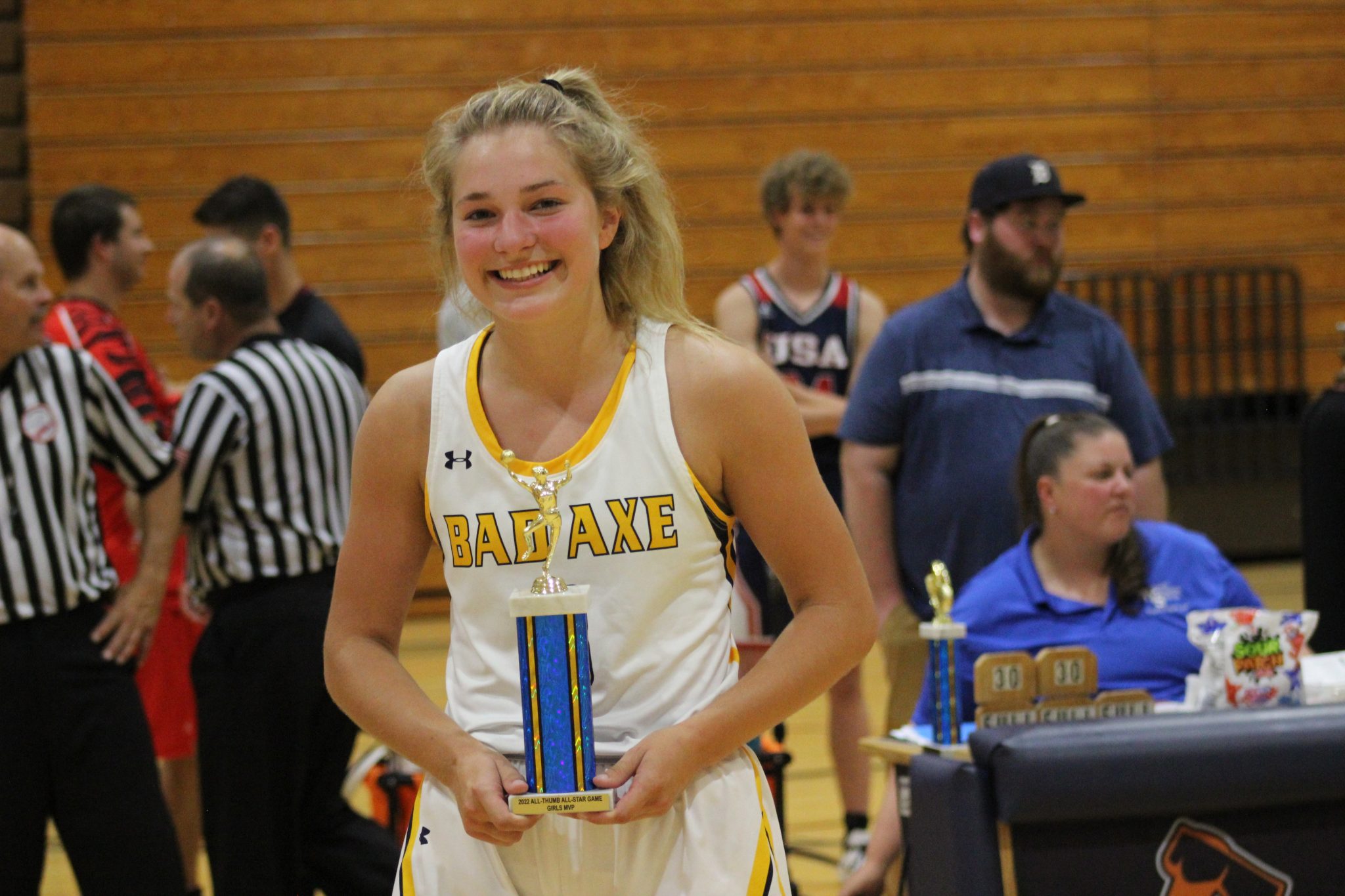 Sophie Shuart 2022 TSA All-Star Basketball MVP For The East Team ...