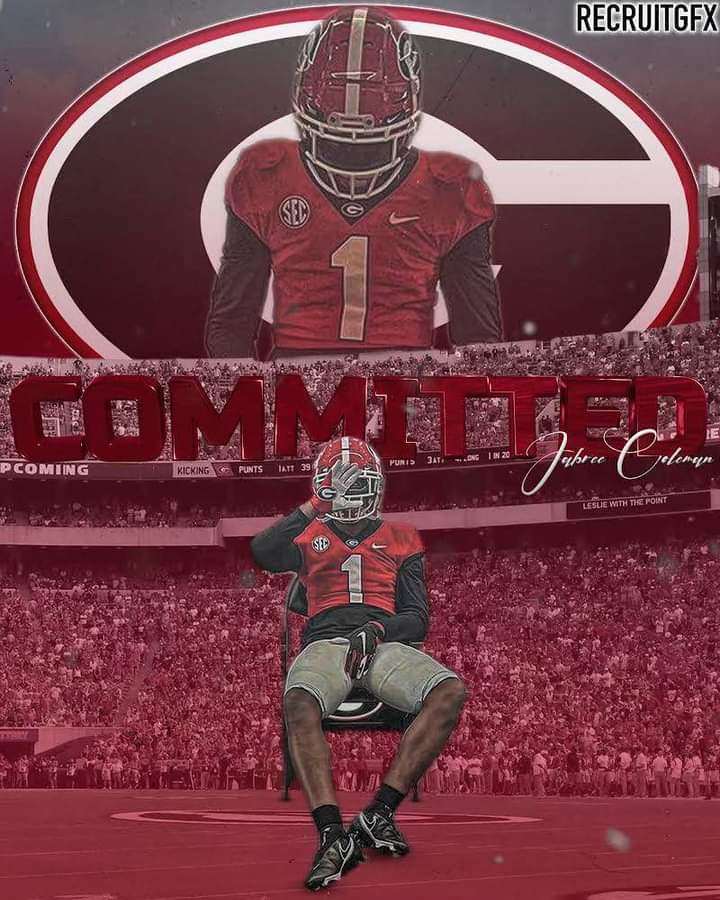 Jabree Coleman Verbally Committed To The Georgia Bulldogs 🏈 Team In ...