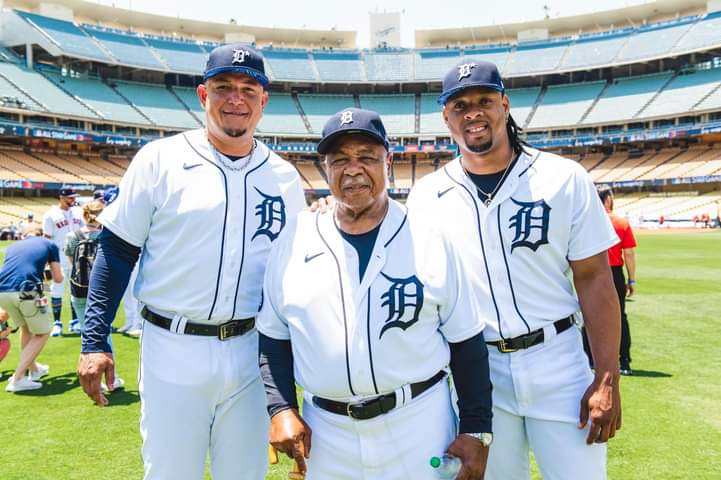 Willie Horton Right There With Miguel Cabrera & Gregory Soto For The ...