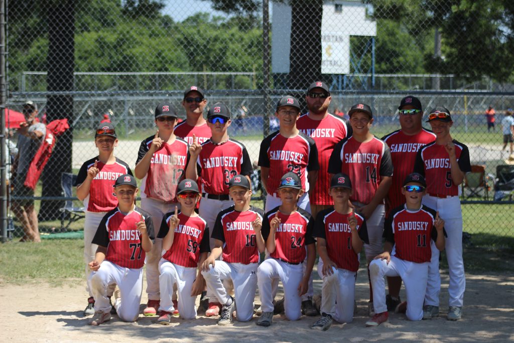 Sandusky 12U Baseball Team Put On A Good Show At The Imlay City ...