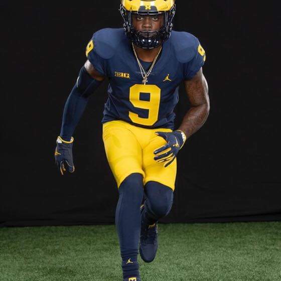 Damani Dent Is Going To Be A Good LB For The Michigan Wolverines 🏈 Team ...
