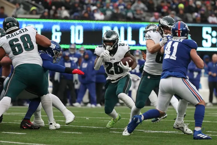 Miles Sanders Having A Good 4th Season At RB For The Philadelphia ...