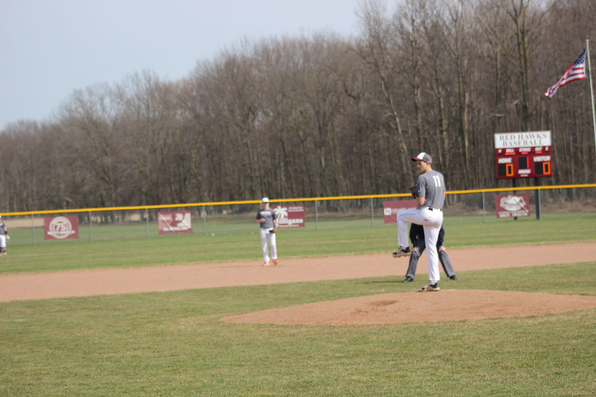 Michael Fernald Solid Outing On The Mound For The 2023 Cass City Red ...