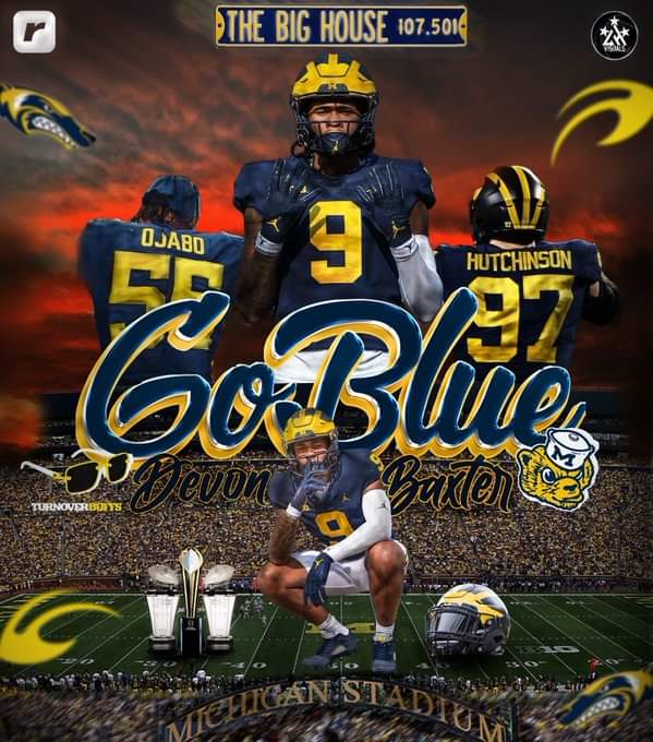 Devon Baxter Verbally Committed To The Michigan Wolverines 🏈 Team In The Class Of 2024 ...