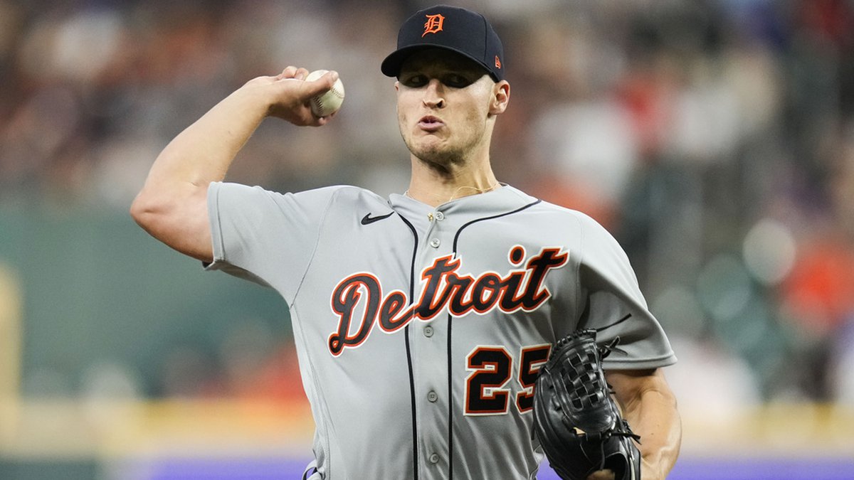 Matt Manning Made His Debut On The Mound For The Detroit Tigers ...