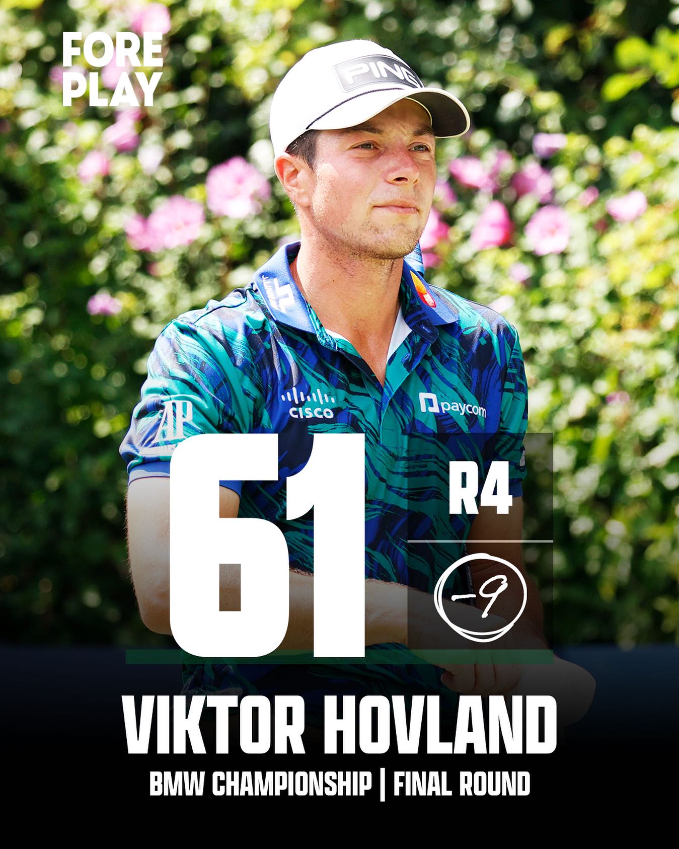Viktor Hovland 2023 BMW Championship Winner……. – Miller Sports Time