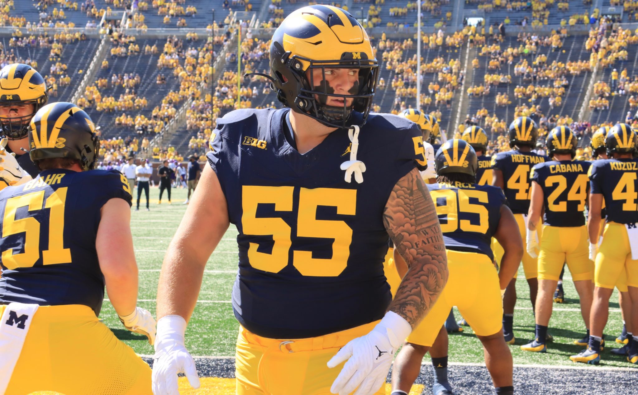 Mason Graham Solid Performance Against The Minnesota Golden Gophers ...