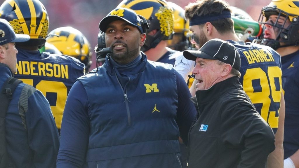 Head Coach Sherrone Moore See The Potential Of WR Fredrick Moore For ...