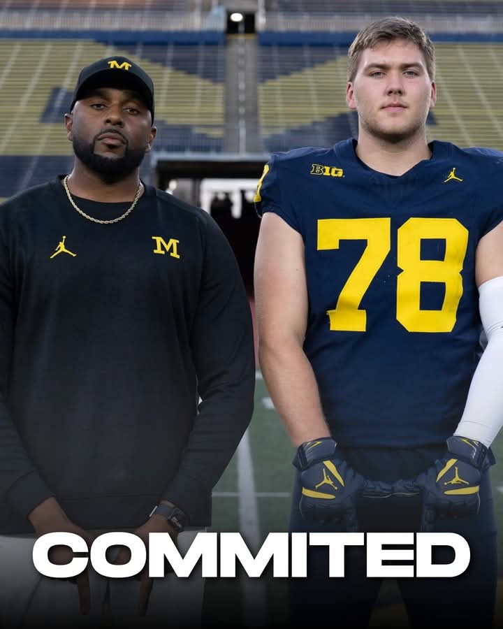 Marky Walbridge Verbally Committed To The Michigan Wolverines 🏈 Team ...