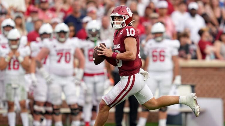 John Mateer Is A Good Dual Threat QB For The 2025 Oklahoma Sooners ...