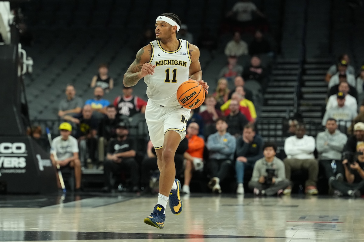 Roddy Gayle Is A Nice Player For The Michigan Wolverines Basketball ...