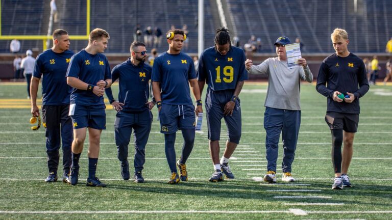 OC/QB’s Coach Chip Lindsey For The 2025 Michigan Wolverines Football ...