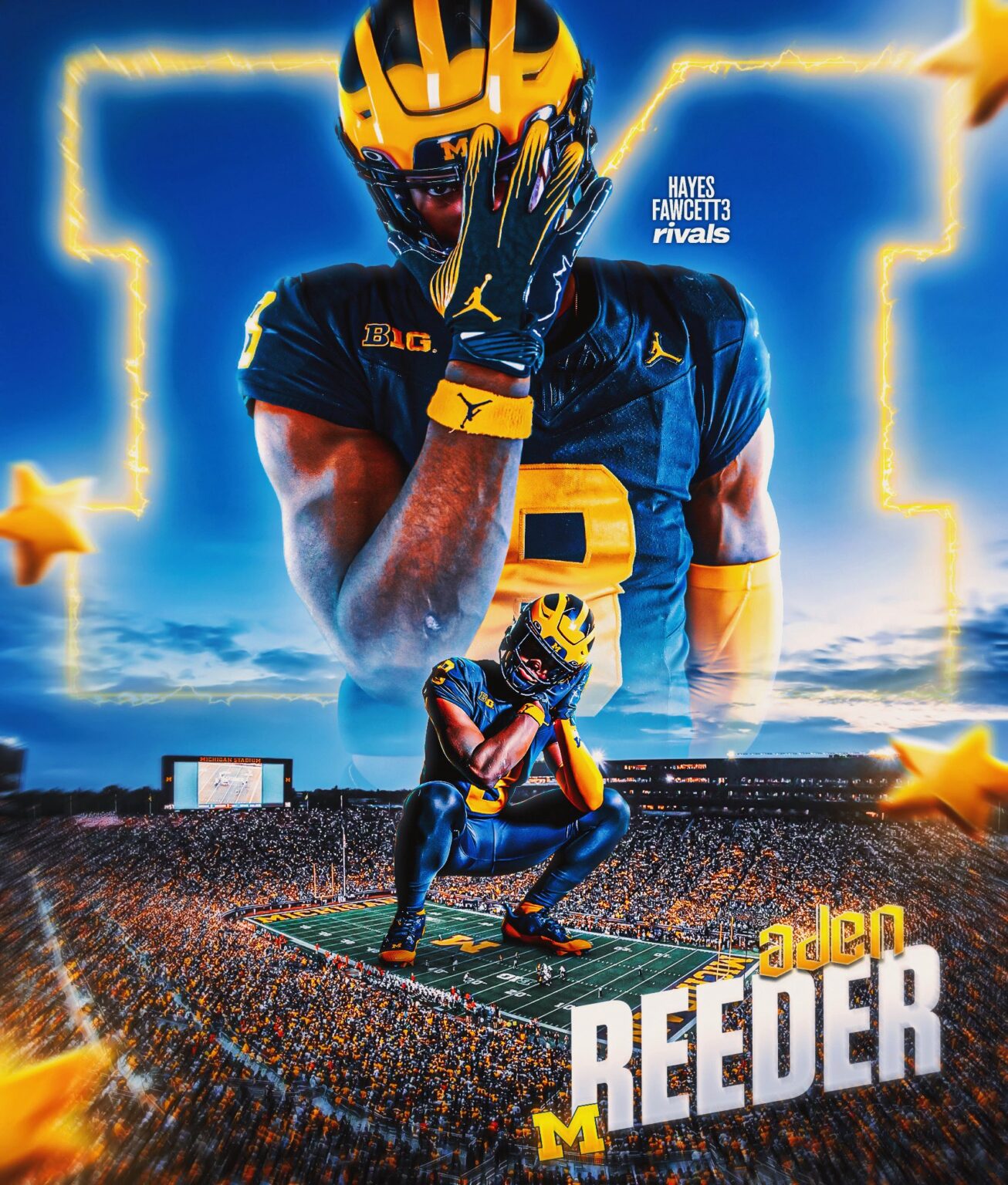 Aden Reeder Flip His Commit From The Wisconsin Badgers To The Michigan ...