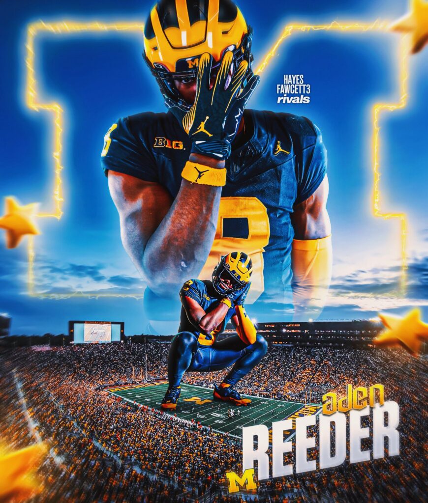 Aden Reeder Flip His Commit From The Wisconsin Badgers To The Michigan ...