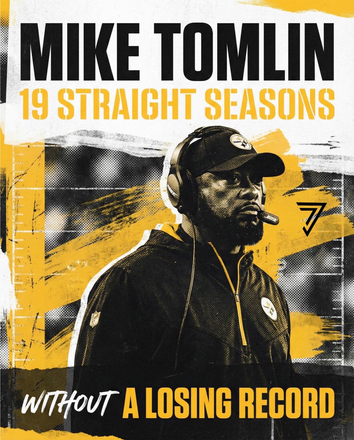 HEAD COACH MIKE TOMLIN NO LOSING SEASONS AT ALL FOR THE PITTSBURGH ...