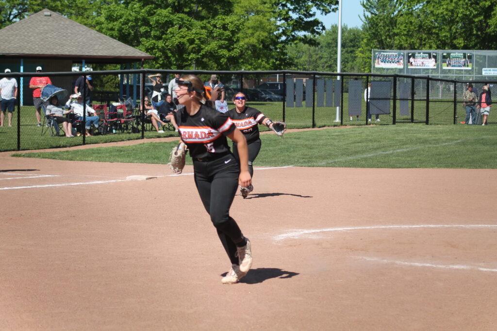 Megan Cox Brilliant On The Mound For The 2026 Armada Tigers Softball ...